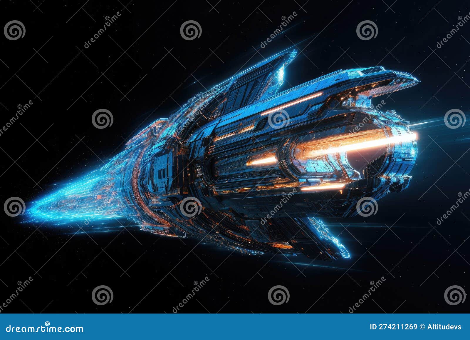 Intergalactic Spaceship, Breaking the Light Speed Barrier and Traveling ... Intergalactic Spaceship, Breaking the Light Speed Barrier and Traveling ...