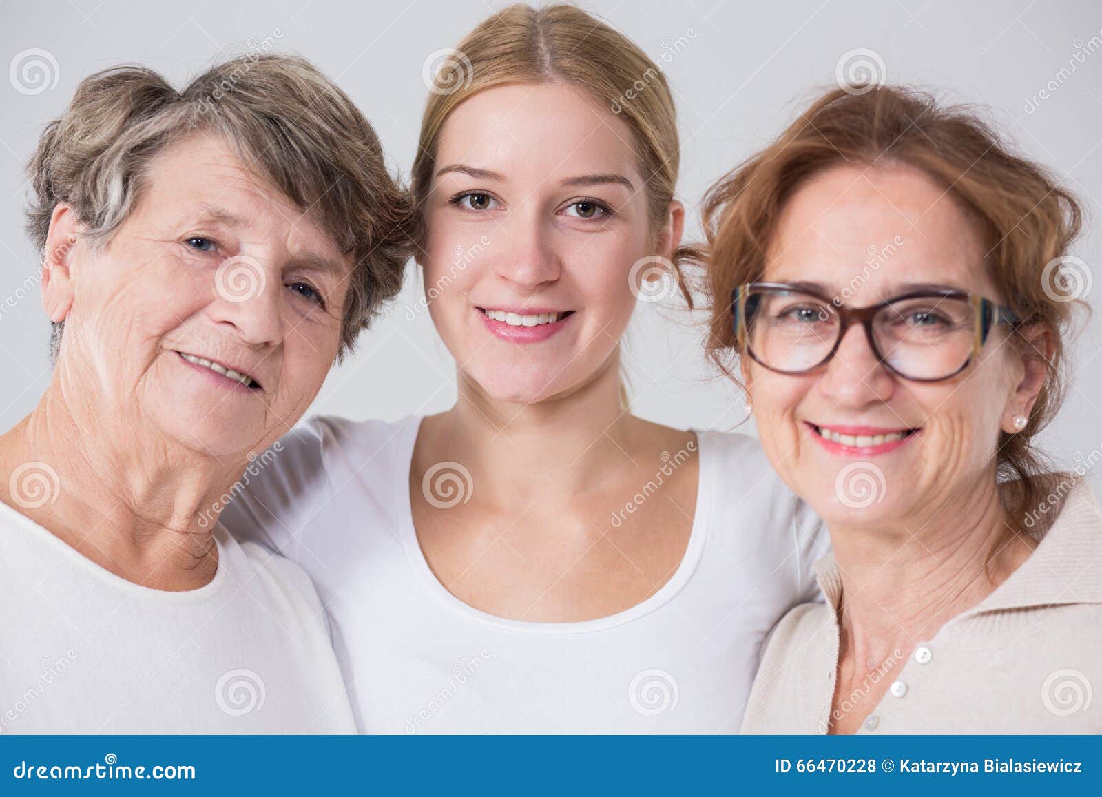 Intergenerational Friendship between Women Stock Photo - Image of ...