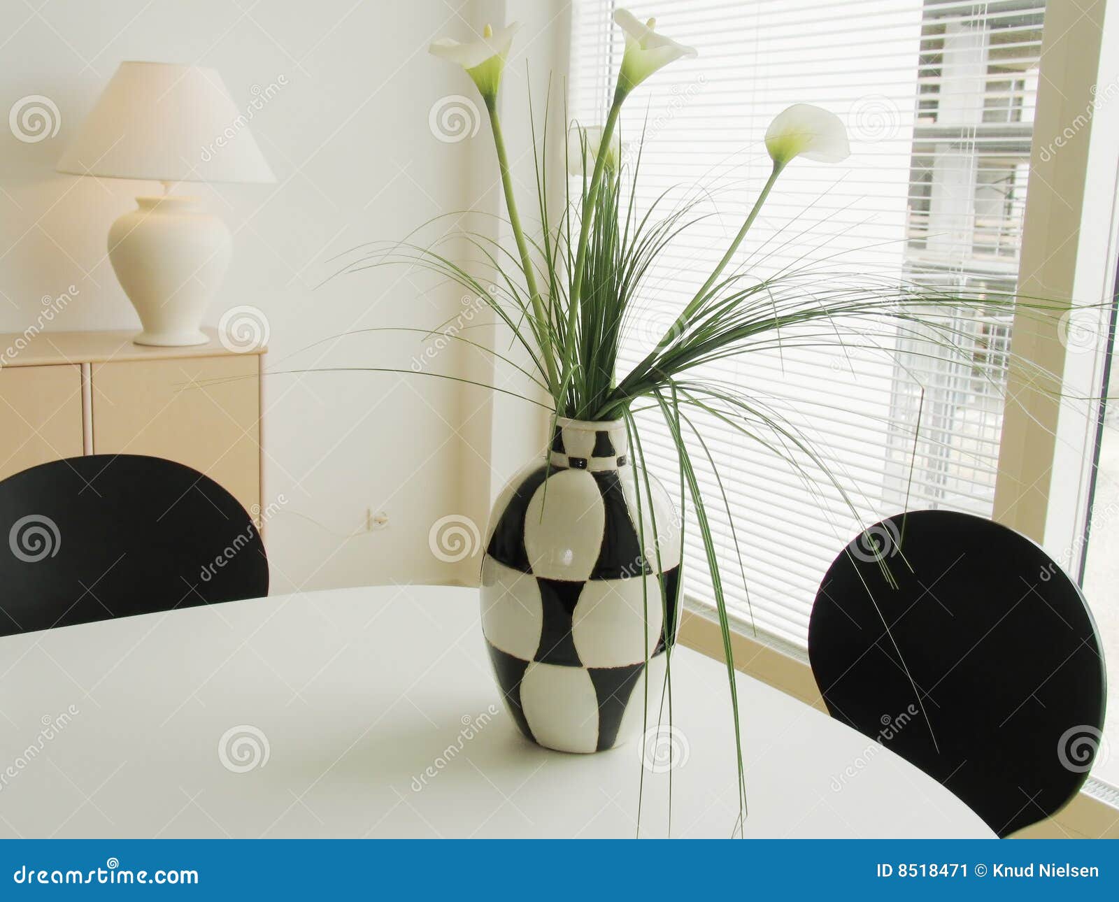 Interior stock image. Image of vase, decoration, architecture - 8518471