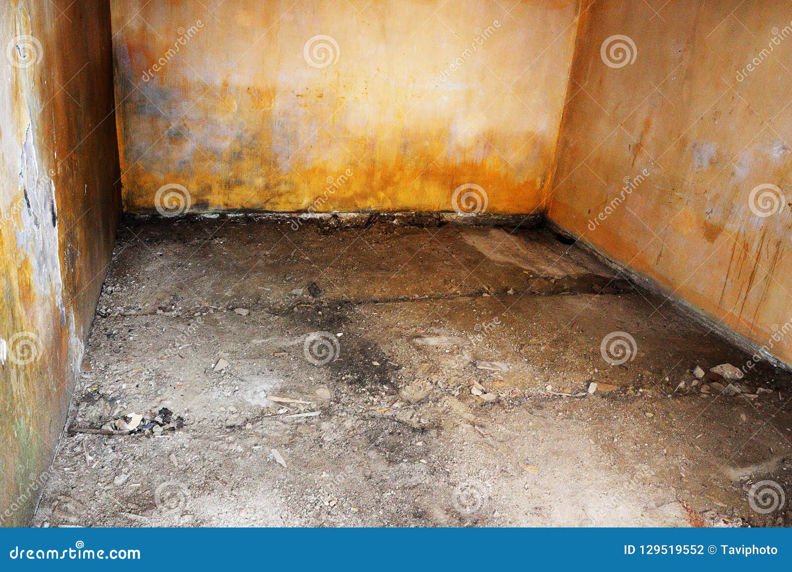 Interior of Abandoned Decayed House Stock Photo - Image of house ...