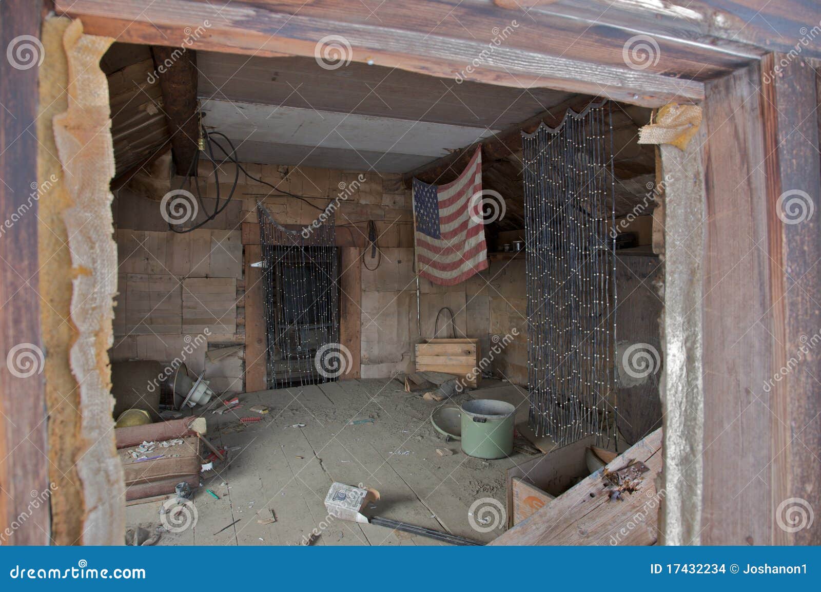 Interior of an Abandoned Shack Stock Photo - Image of abandoned ...