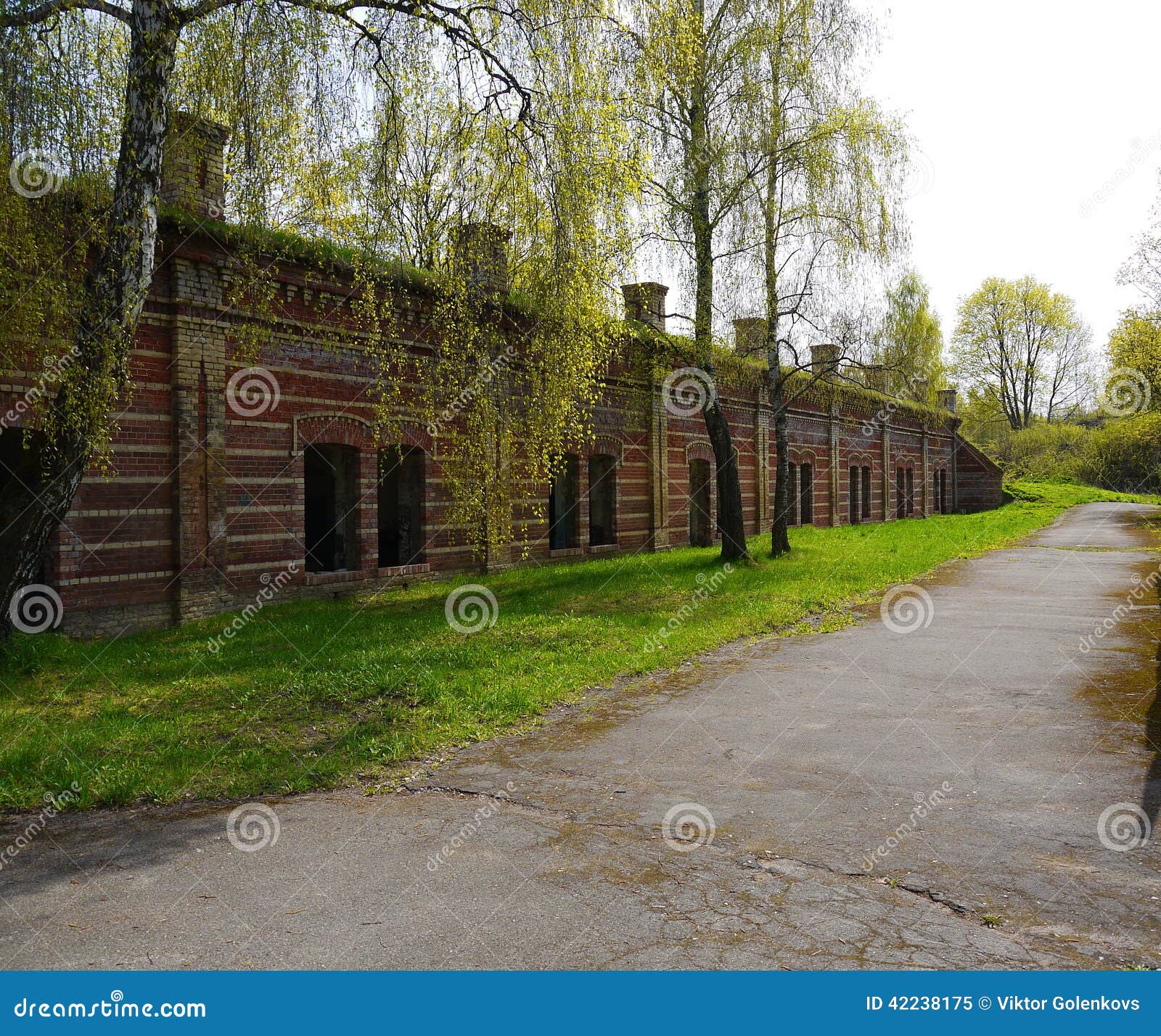 Interior of an Abandoned Soviet Military Base Stock Image - Image of ...