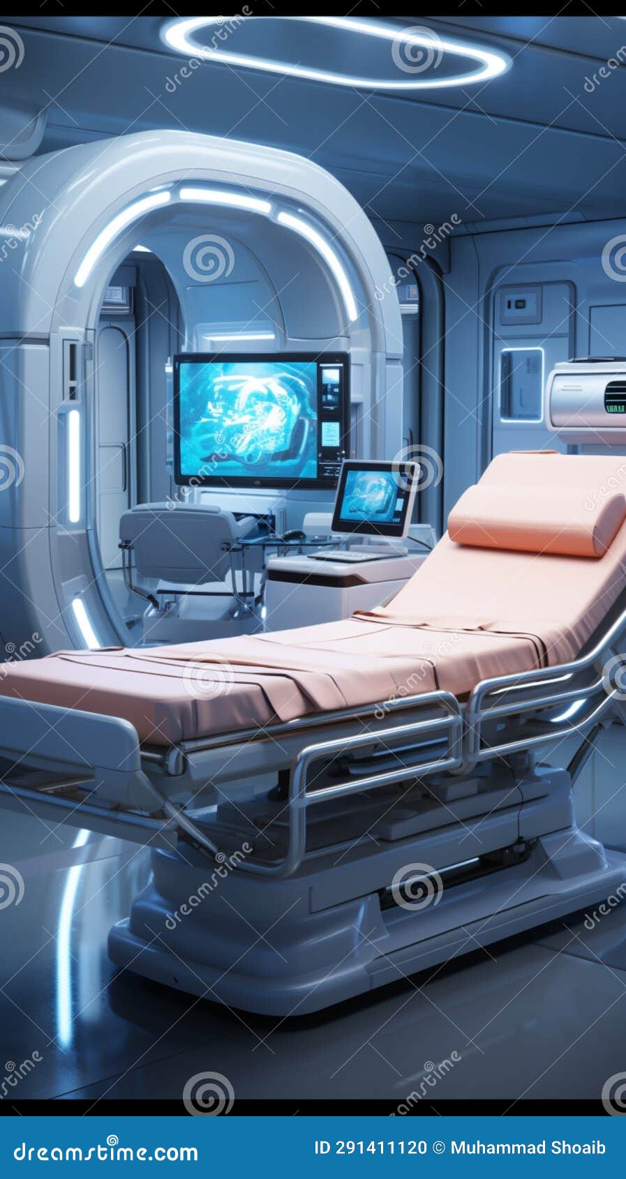 Interior of Advanced Clinics Reanimation Room, Designed for Urgent Life ...