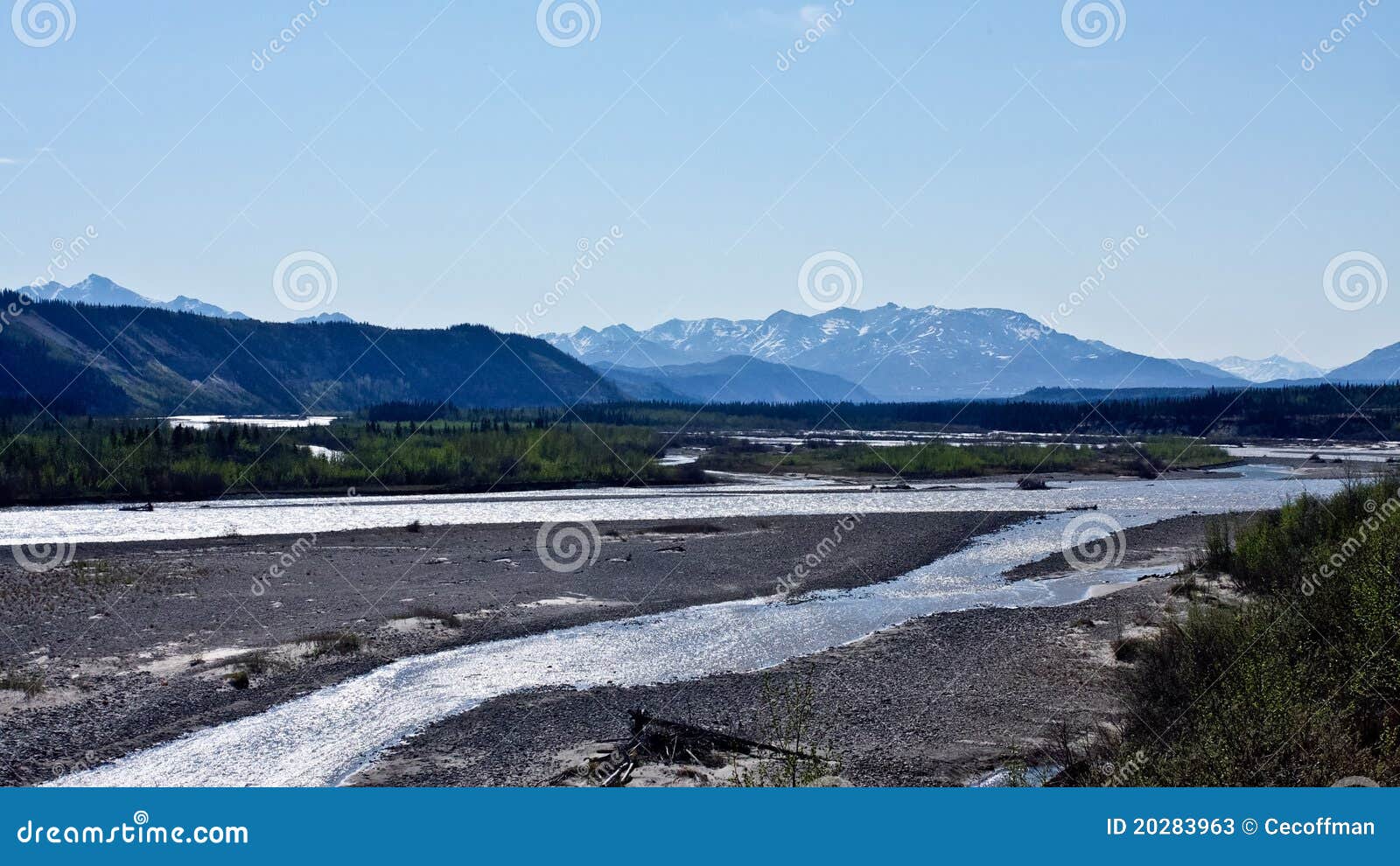Interior Alaska stock image. Image of alaska, united - 20283963