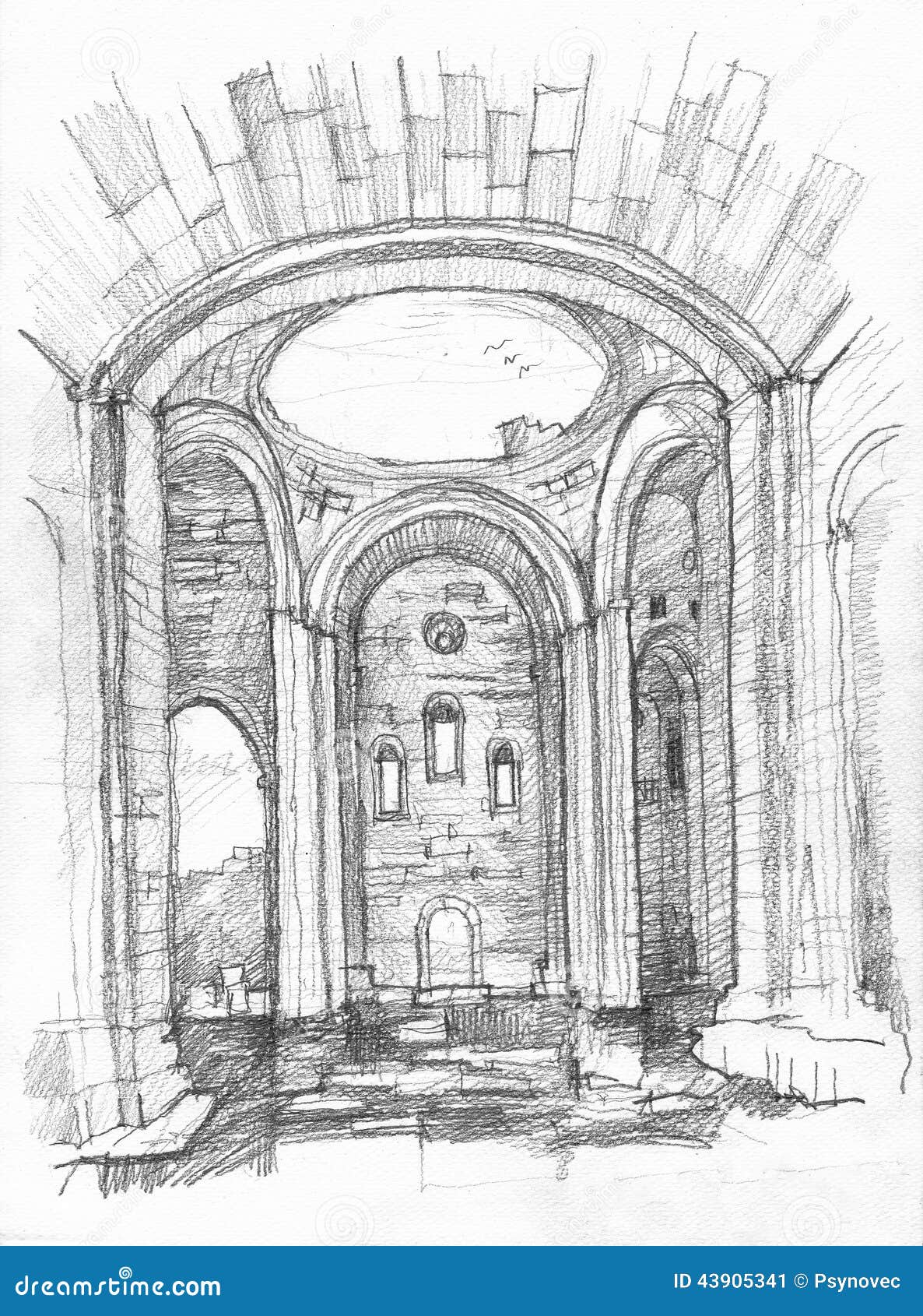 The Cathedral Of East Anglia , Abbey, Vintage Engraving Cartoon Vector ...