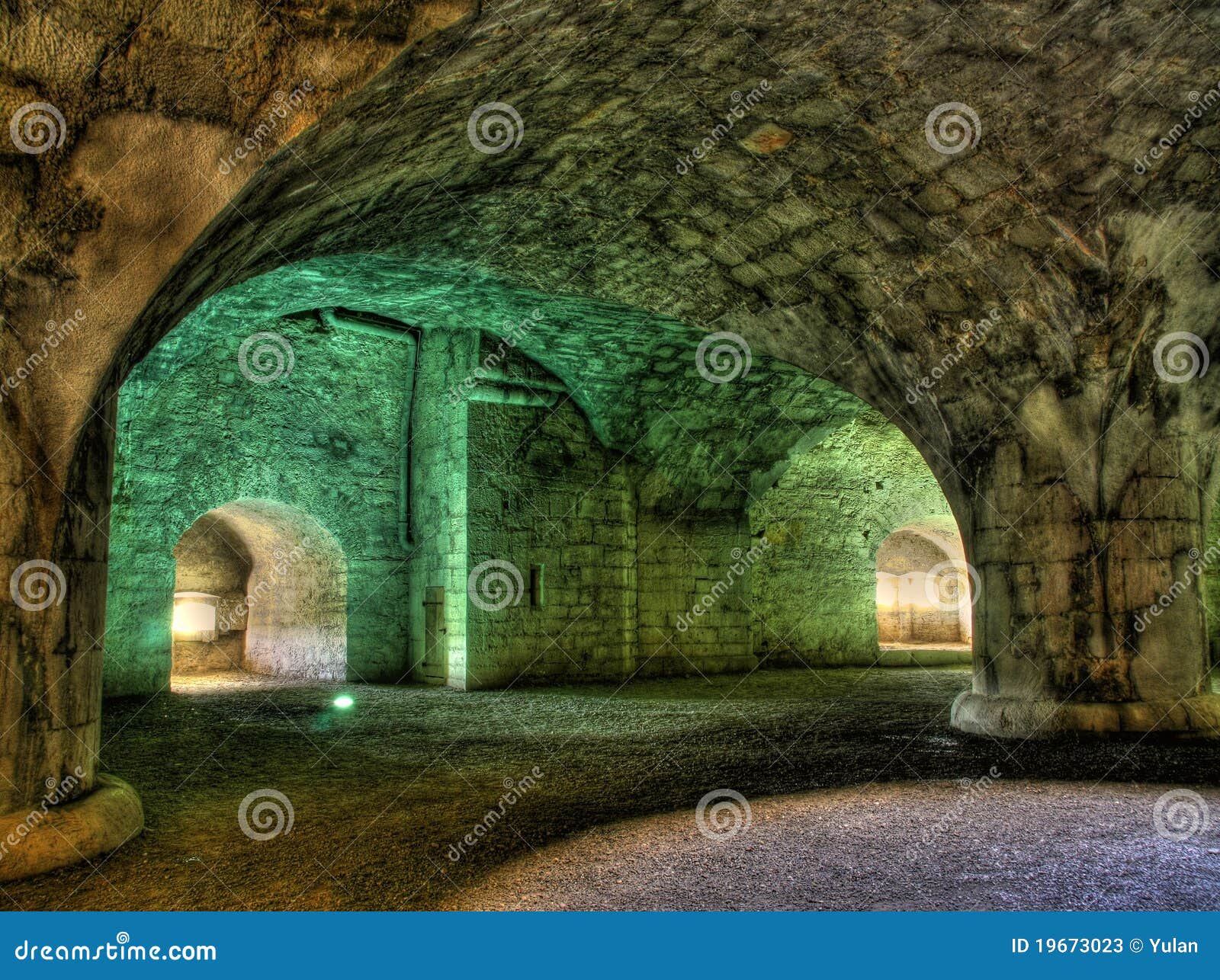 Interior of the Ancient Fortress Editorial Stock Photo - Image of ...