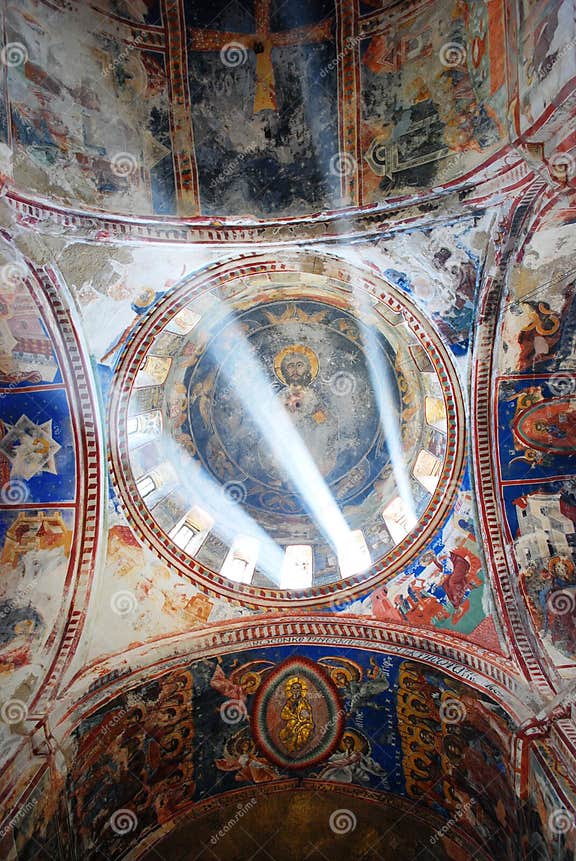 Interior of Ancient Monastery Stock Photo - Image of abbey, interior ...