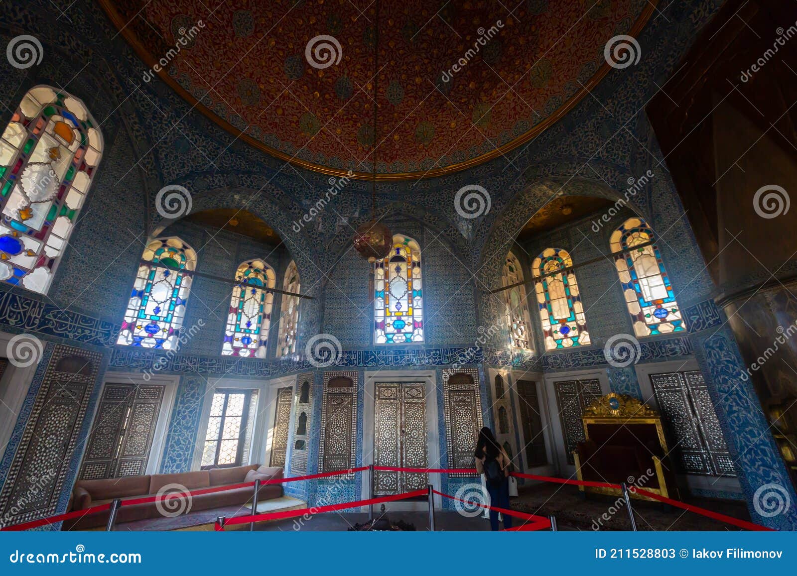 Interior of Ancient Topkapi Palace, Istanbul, Turkey Editorial Stock ...