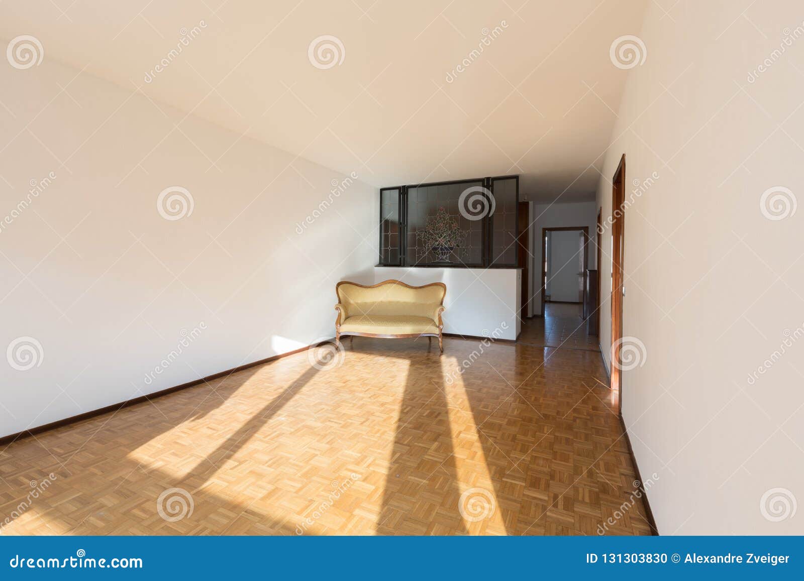 Interior of Apartments, Empty Room Stock Photo - Image of home ...
