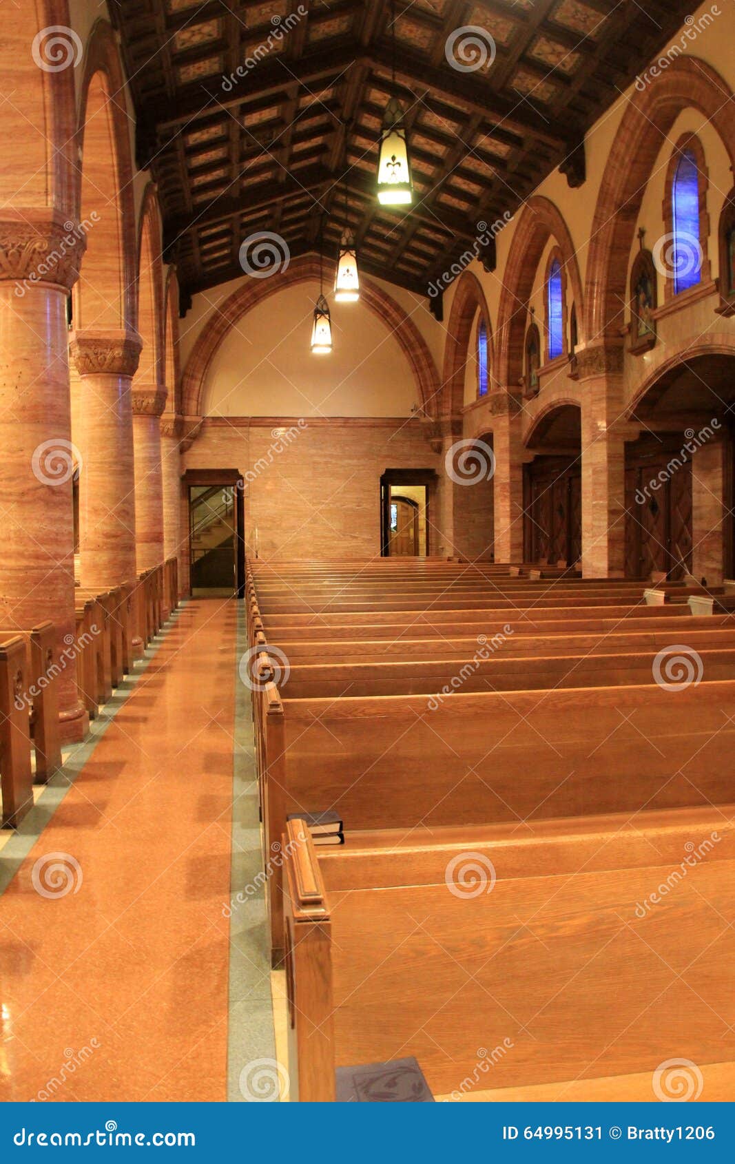 Interior Architecture of Old South Church, Boston, Mass, 2015 Editorial ...