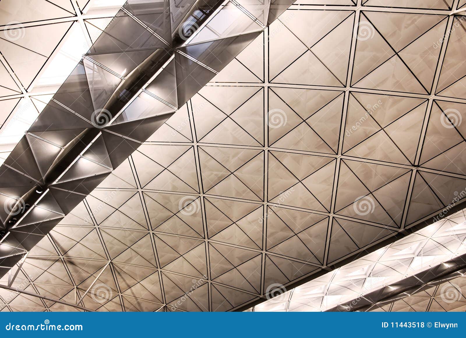 Architecture Structure Of Triangle Dome At Botanical Garden Waghai ...