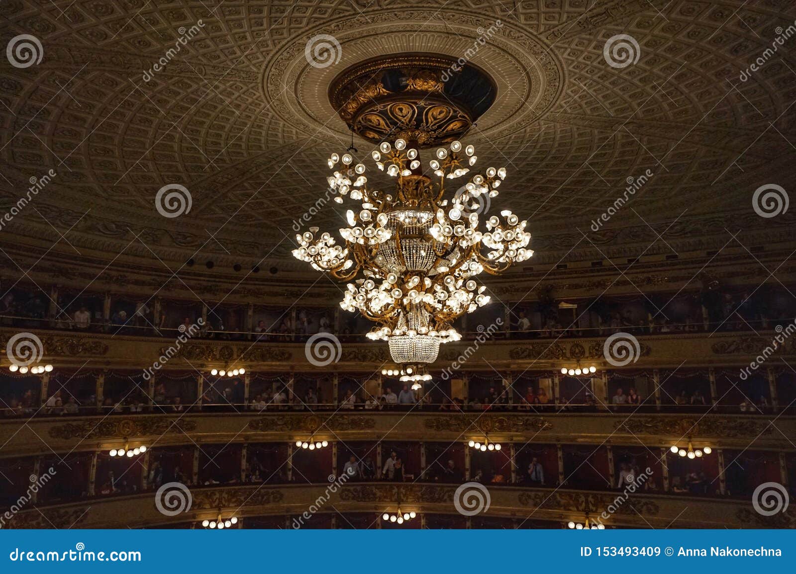 The Theater Scala Of Milan, Italy. La Scala Italian: Teatro Alla Scala ...