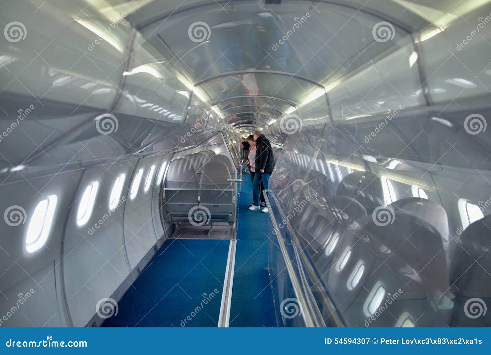 Interior - Aviones Supersónicos Concorde Fotografía editorial - Imagen ...