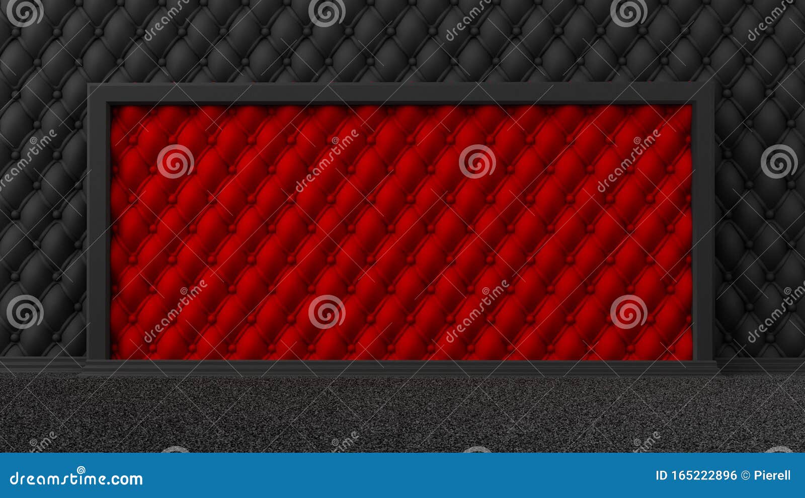 Interior Background Studio Frame. 3d Illustration, 3d Rendering Stock ...