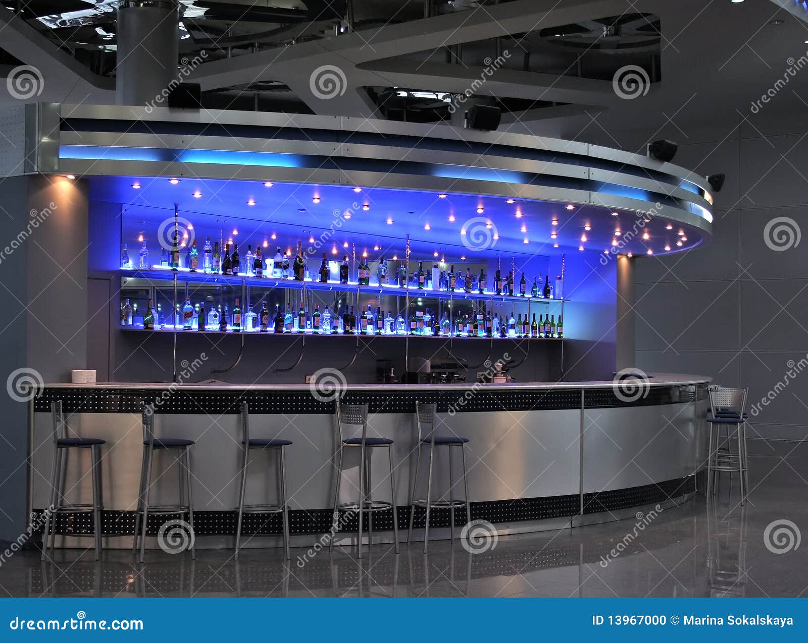 Interior bar stock photo. Image of beverages, urban, cafeteria - 13967000