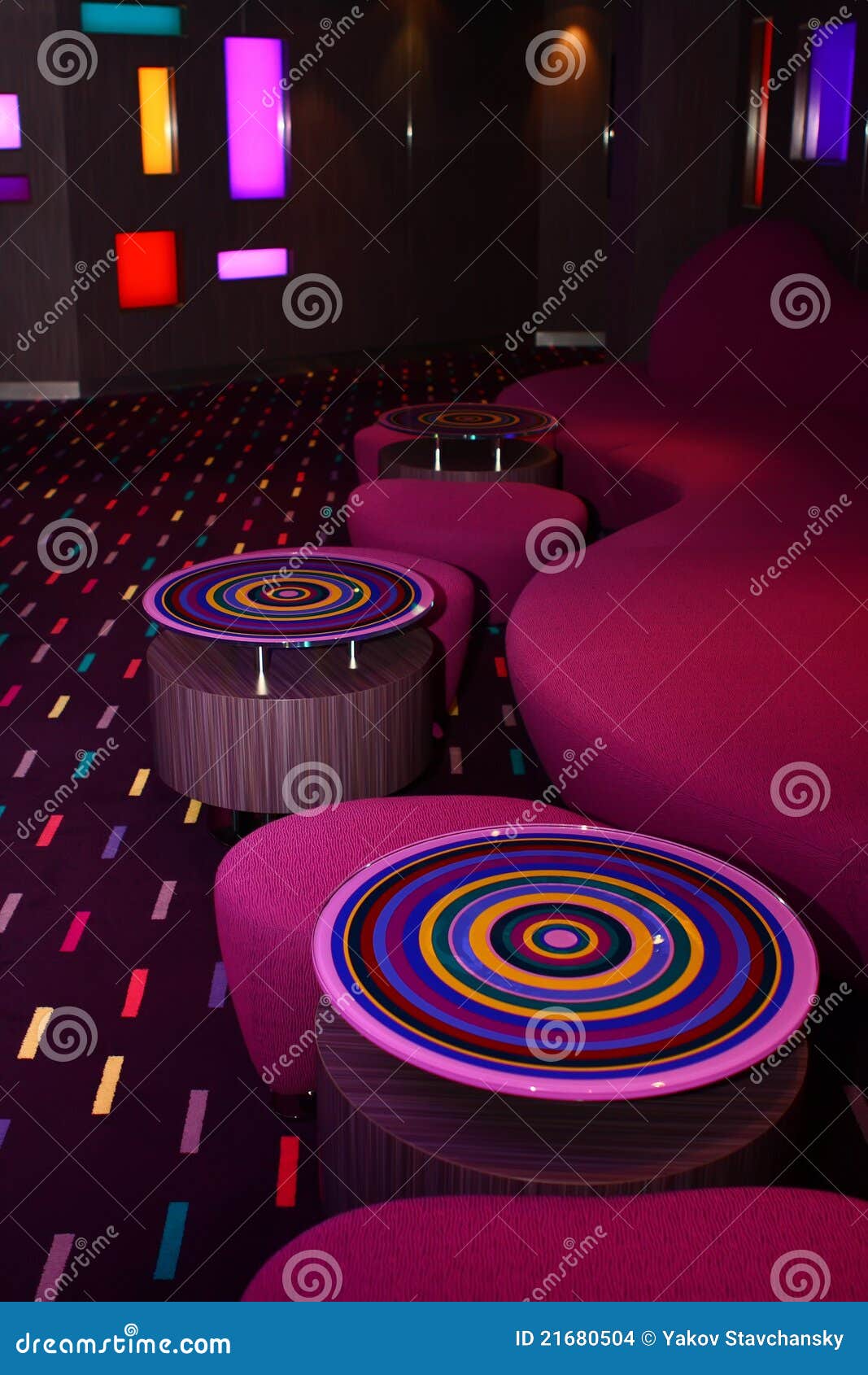 Interior of the bar-disco stock photo. Image of dark - 21680504