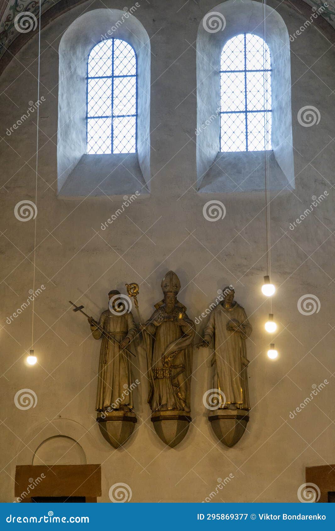 Interior of Basilica of Kloster Steinfeld Monastery, Germany Stock ...