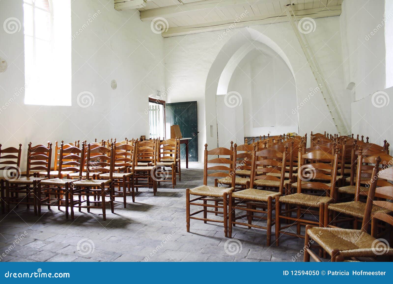 Interior of a Beautiful Old Medieval Church Stock Photo - Image of open ...