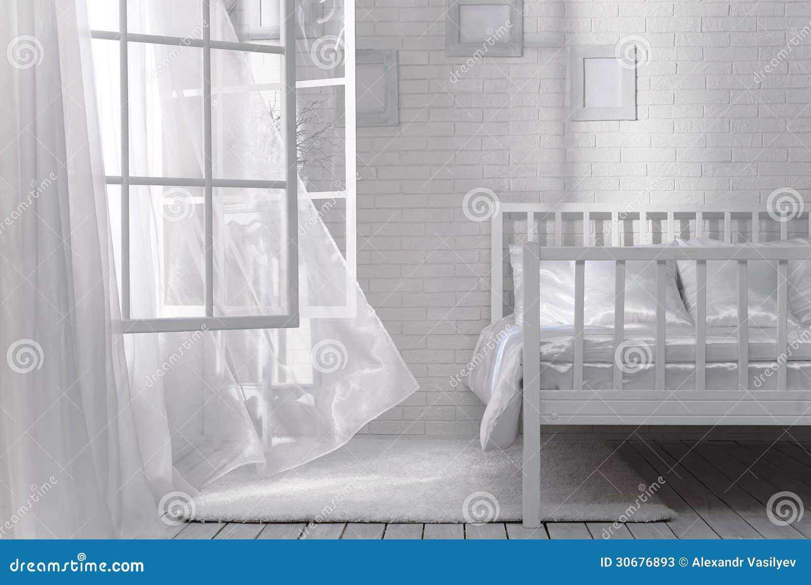 Interior stock image. Image of curtain, light, residential - 30676893