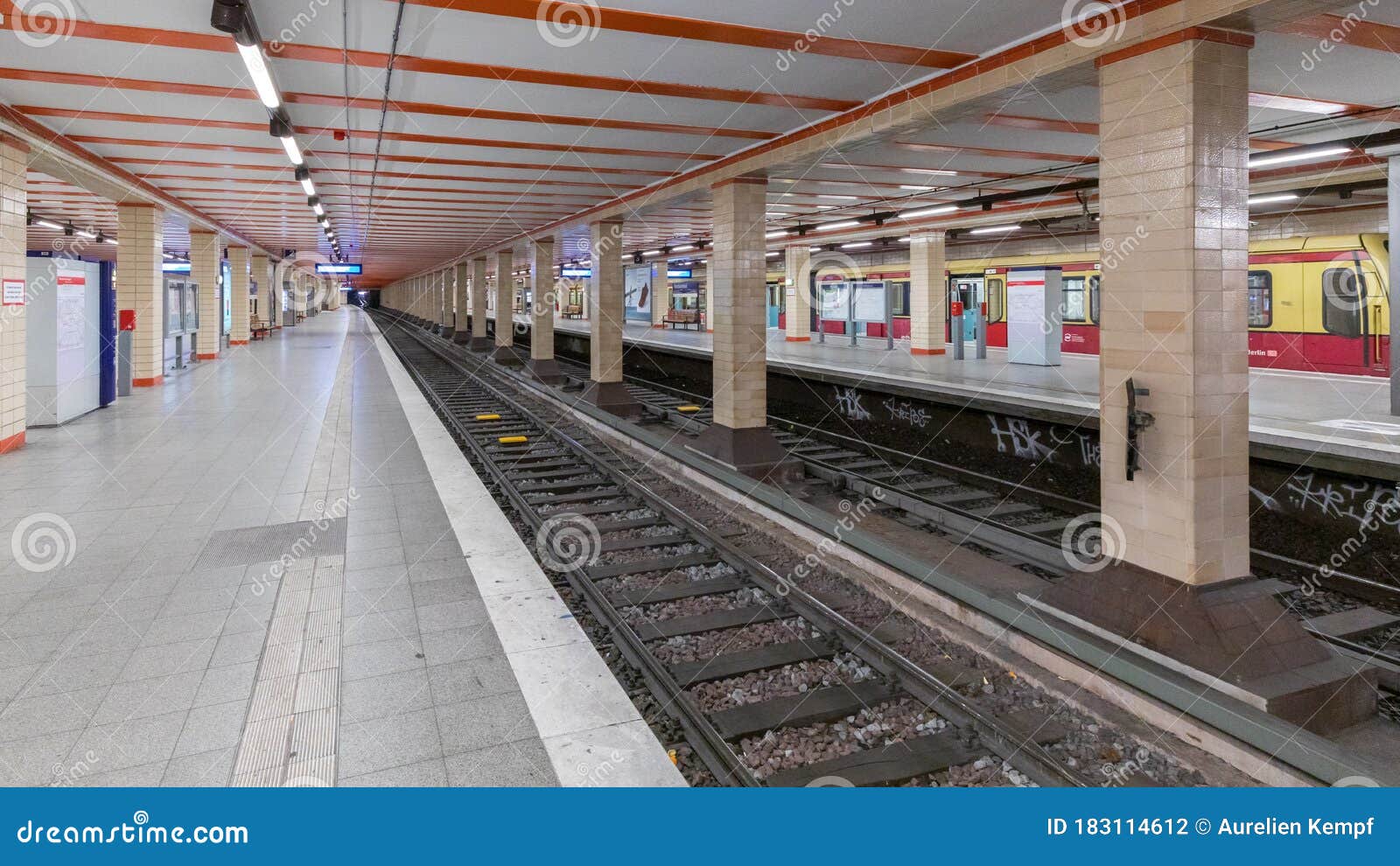 The Subway Station in Berlin Editorial Photography - Image of macopy ...