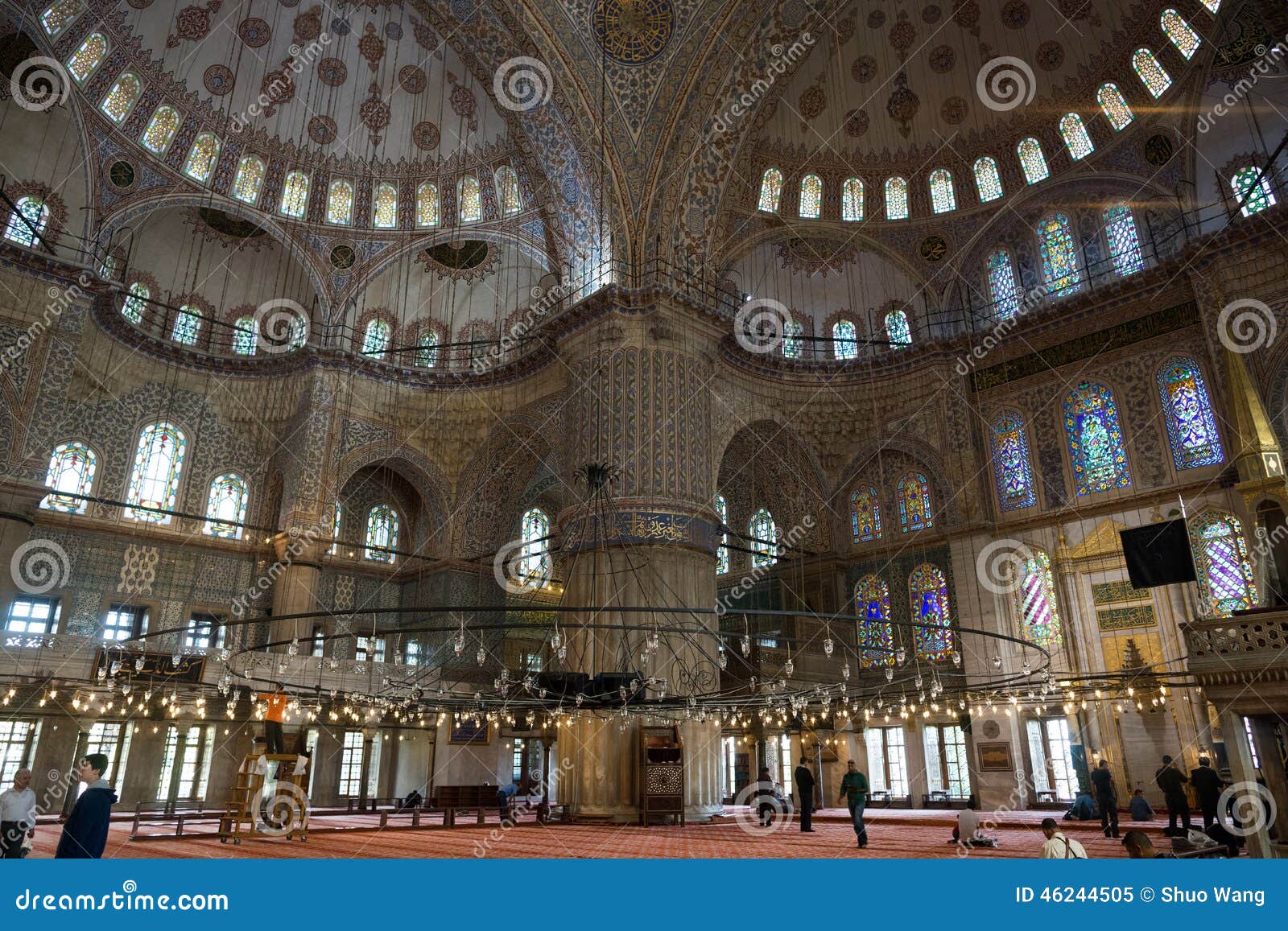 Blue Mosque In Mazar-e Sharif, Afghanistan Shrine Of Hazrat Ali ...