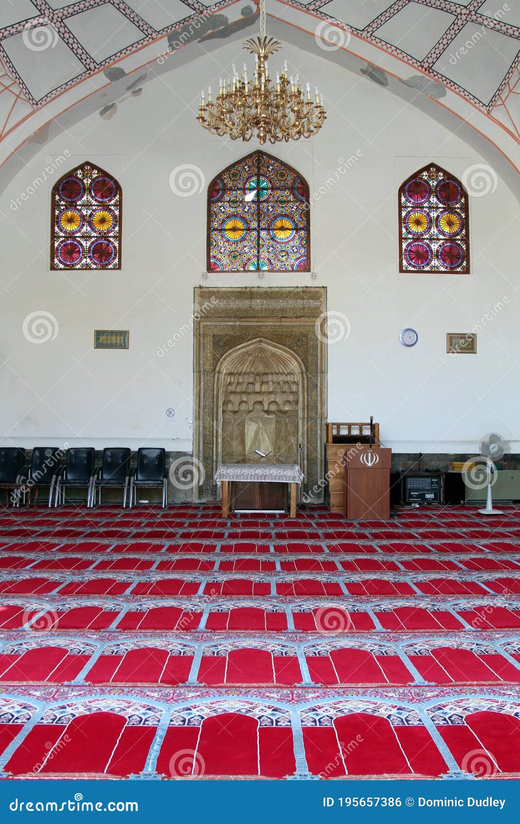 Interior of the Blue Mosque in Yerevan, Armenia Editorial Photo - Image ...