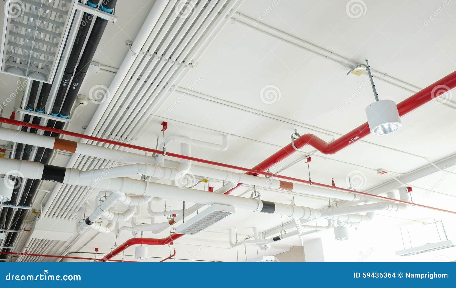 Interior of building. stock photo. Image of electrical - 59436364