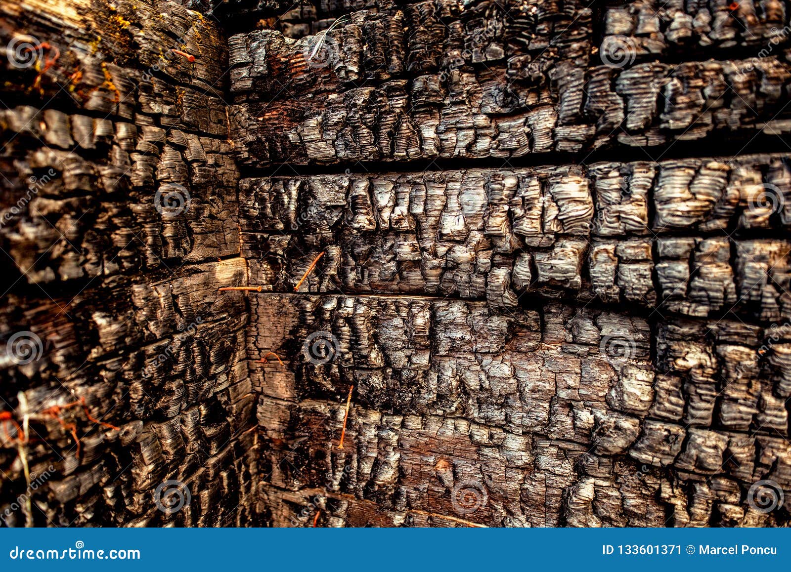 Interior of a Burnt Fire Home Stock Image - Image of burned, arson ...