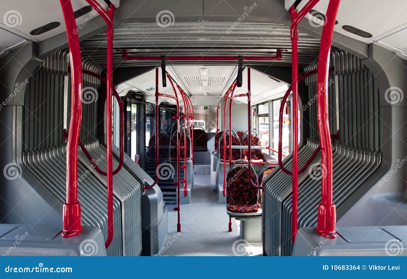 Interior of a bus stock photo. Image of comfortable, interior - 10683364
