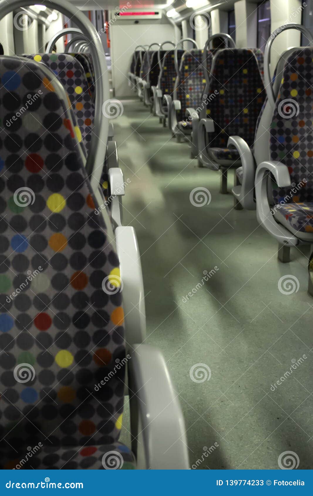 Interior bus seats stock image. Image of auto, inside - 139774233