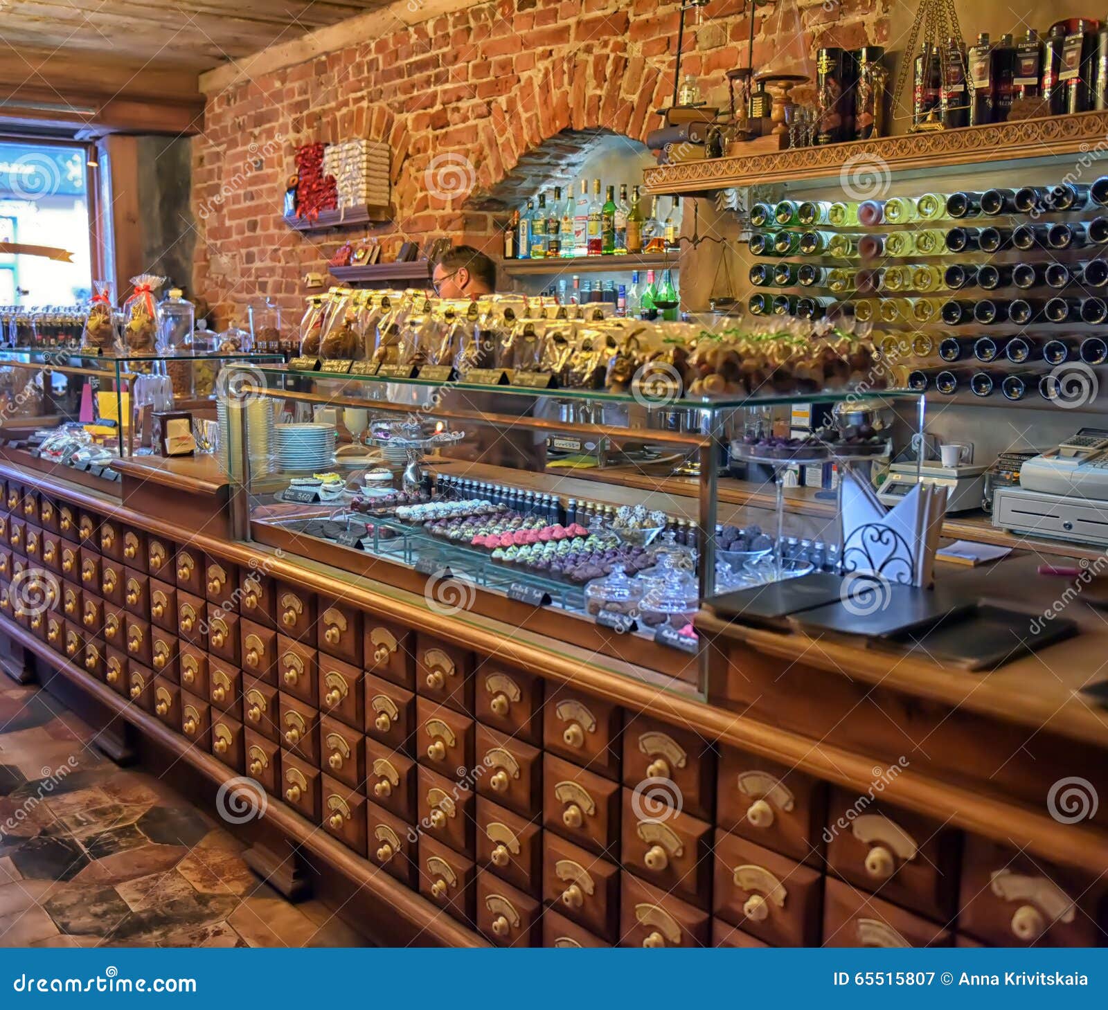 Interior cafe Black Magic editorial photography. Image of facade - 65515807