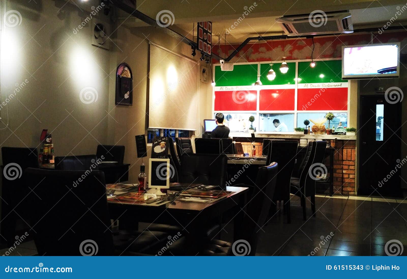 Interior Cafe / Dining Area Editorial Stock Photo - Image of ...