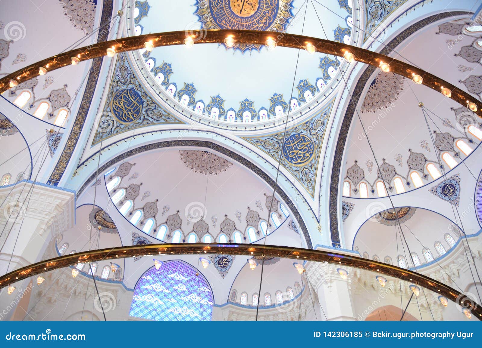 Interior of the Camlica Mosque Ä°stanbul Turkey Editorial Image - Image ...