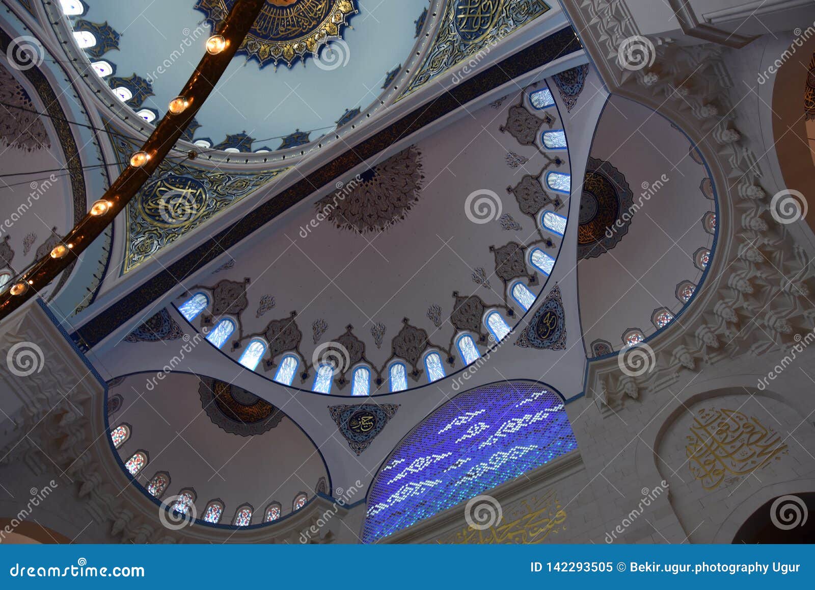Interior of the Camlica Mosque Ä°stanbul Turkey Editorial Image - Image ...