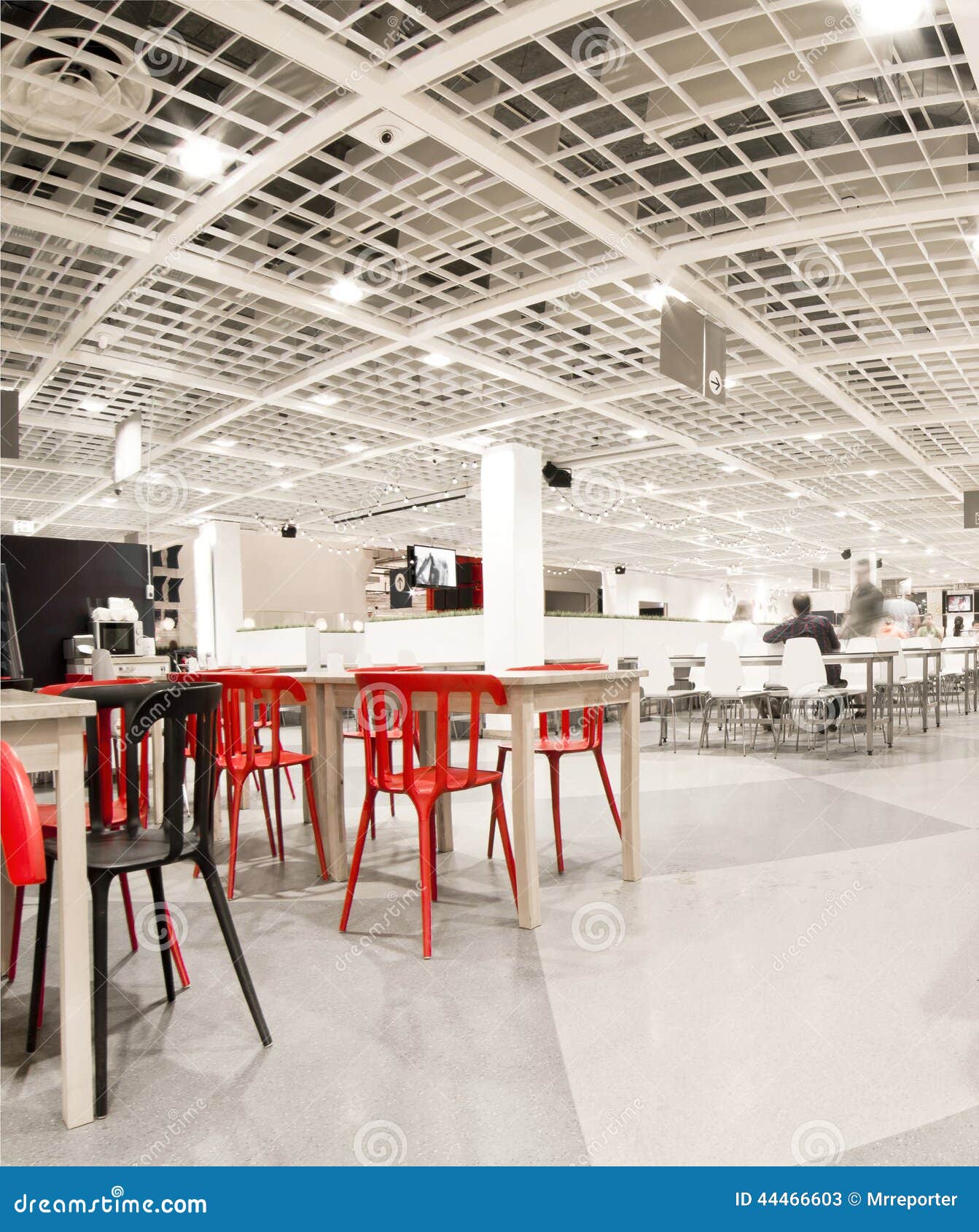 Interior stock image. Image of indoor, people, tables - 44466603