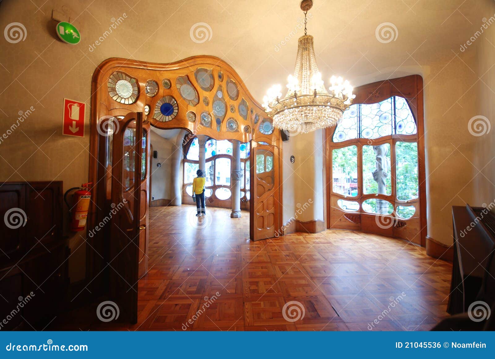 Interior of Casa Batllo editorial photo. Image of catalan - 21045536