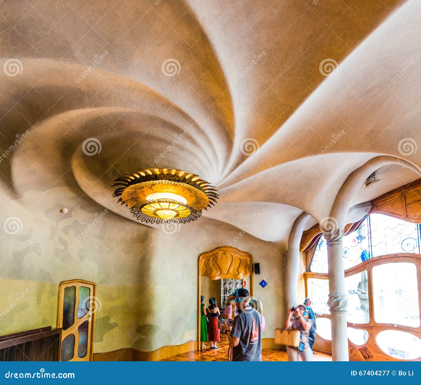Interior Of Casa Batllo-Antoni Gaudi Editorial Photo | CartoonDealer ...