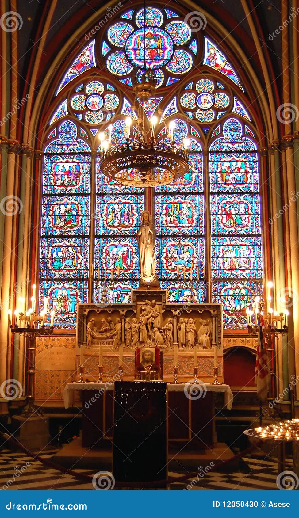 Interior of cathedral editorial image. Image of pace - 12050430