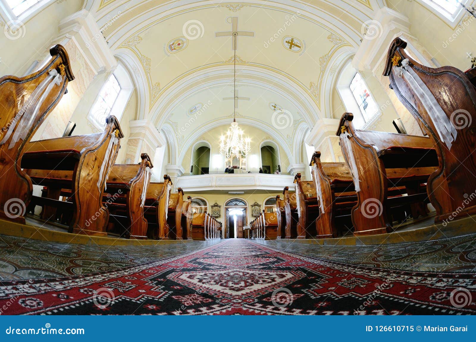 Interior Catholic Church in Slovakia Editorial Image - Image of ...