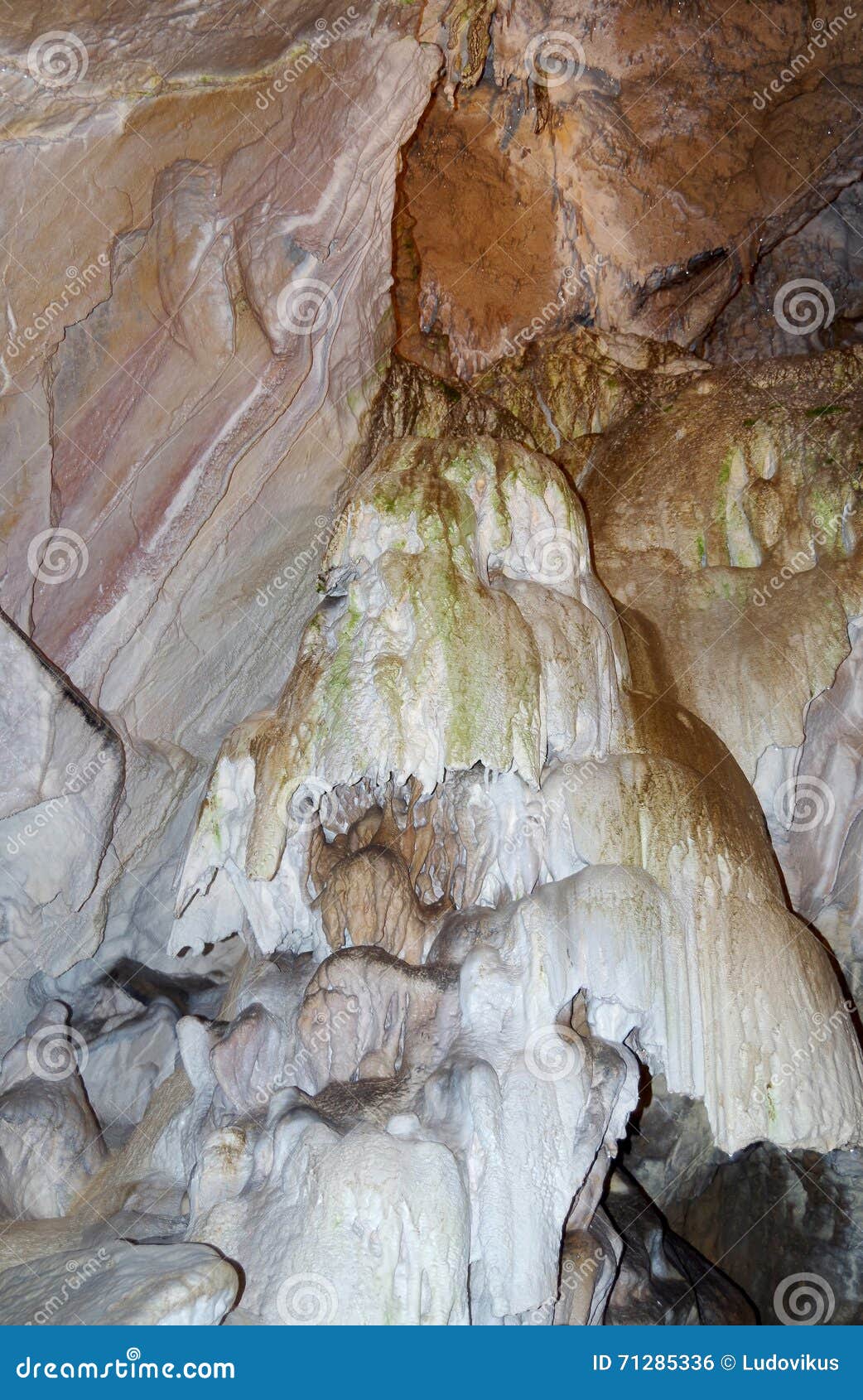 Interior of the cave stock photo. Image of cuevas, texture - 71285336