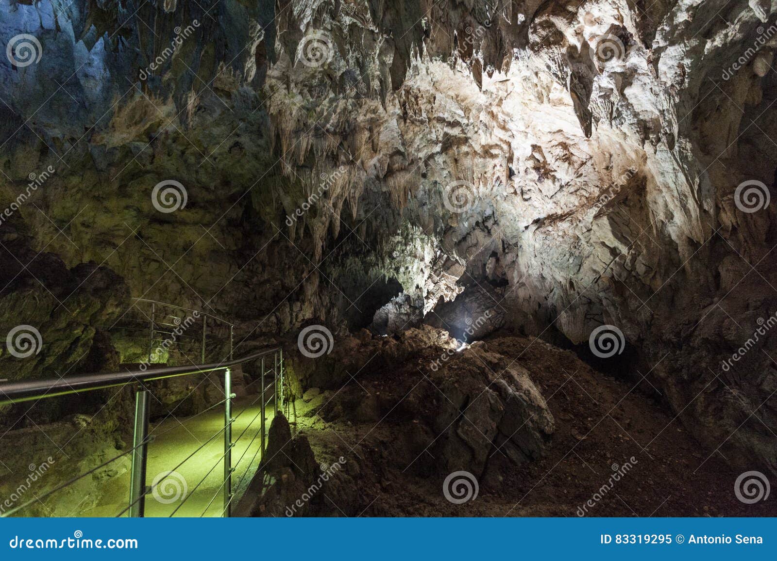 Interior of a cave stock image. Image of climbing, earth - 83319295