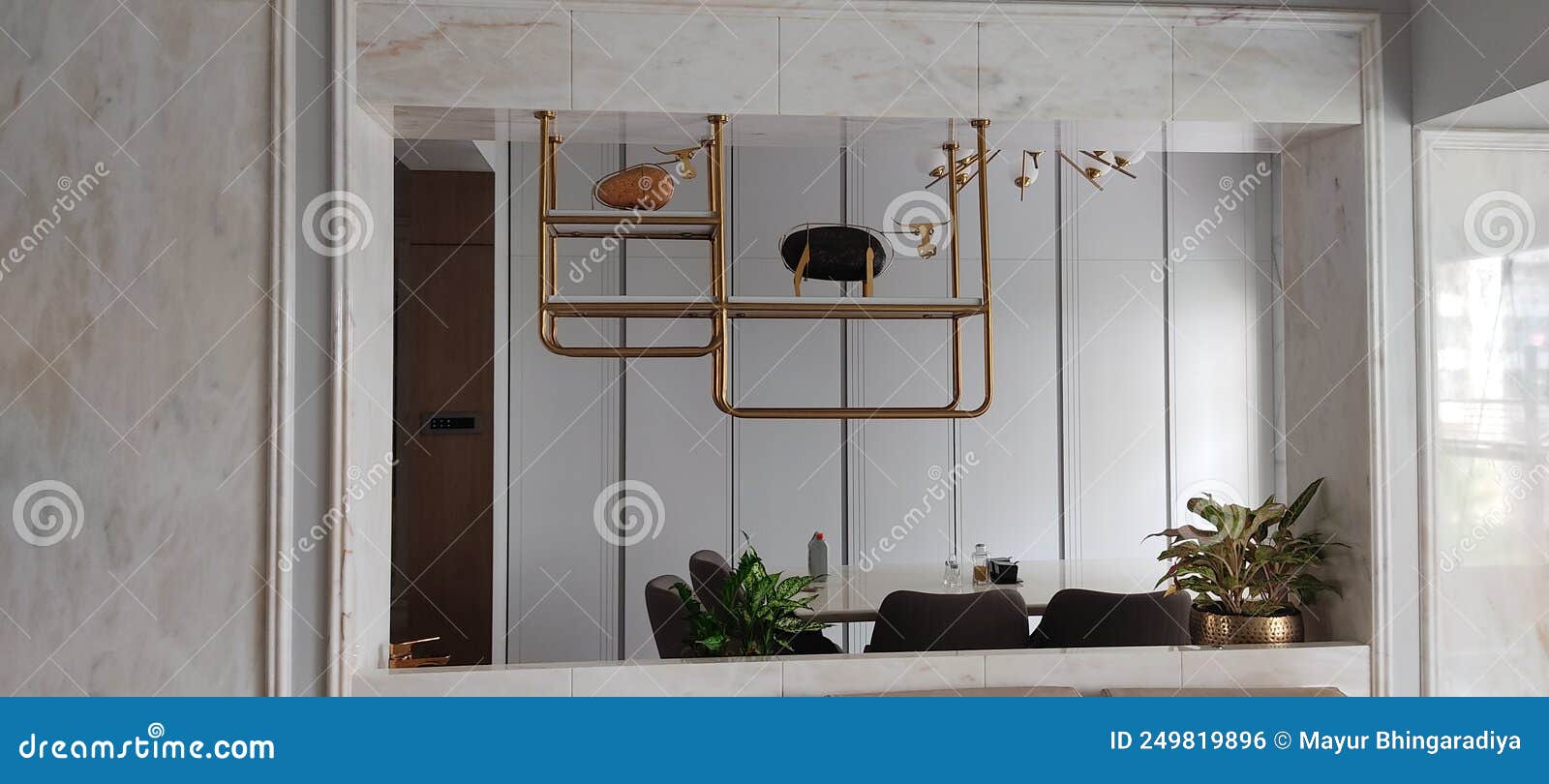 Interior Ceiling Mount Design Stock Photo - Image of interior ...