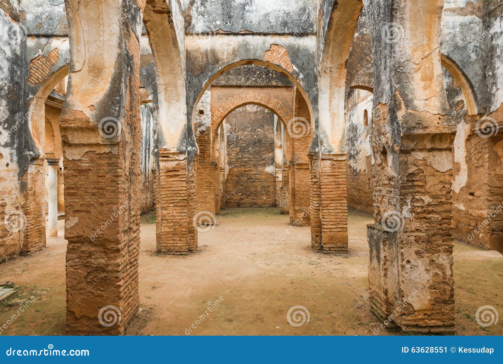 The Interior of Chellah Which is the World Heritage in Rabat Stock ...