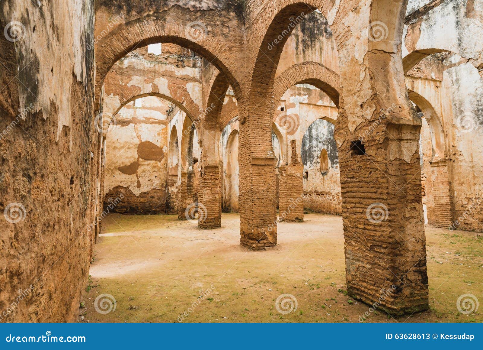 The Interior of Chellah Which is the World Heritage in Rabat Stock ...
