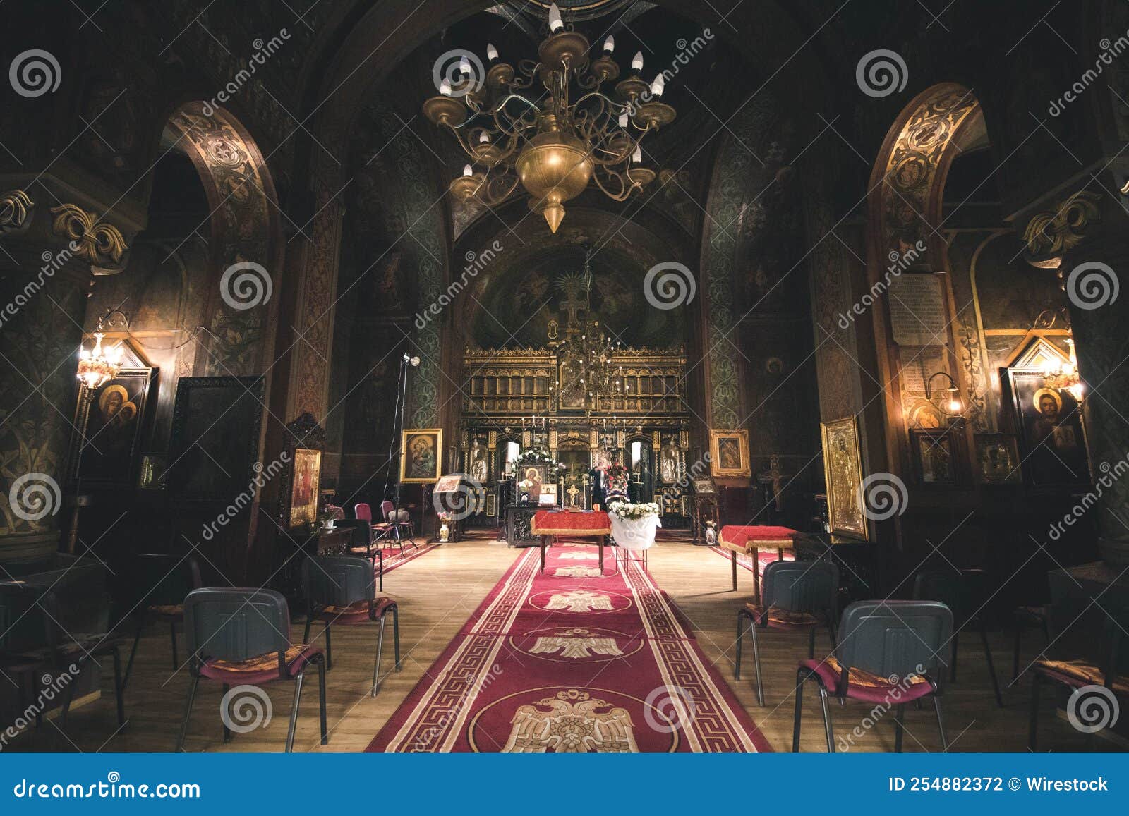 Interior of a Christian Church Editorial Photography - Image of ...
