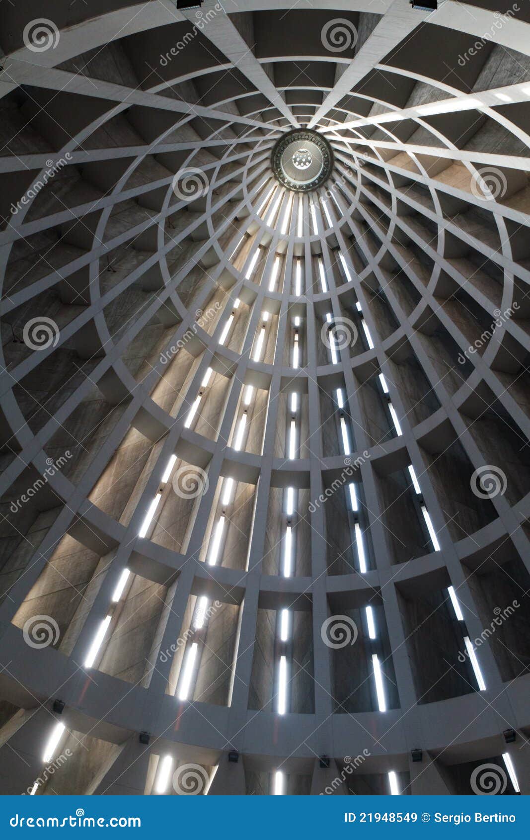 Interior of church dome stock image. Image of syracuse - 21948549