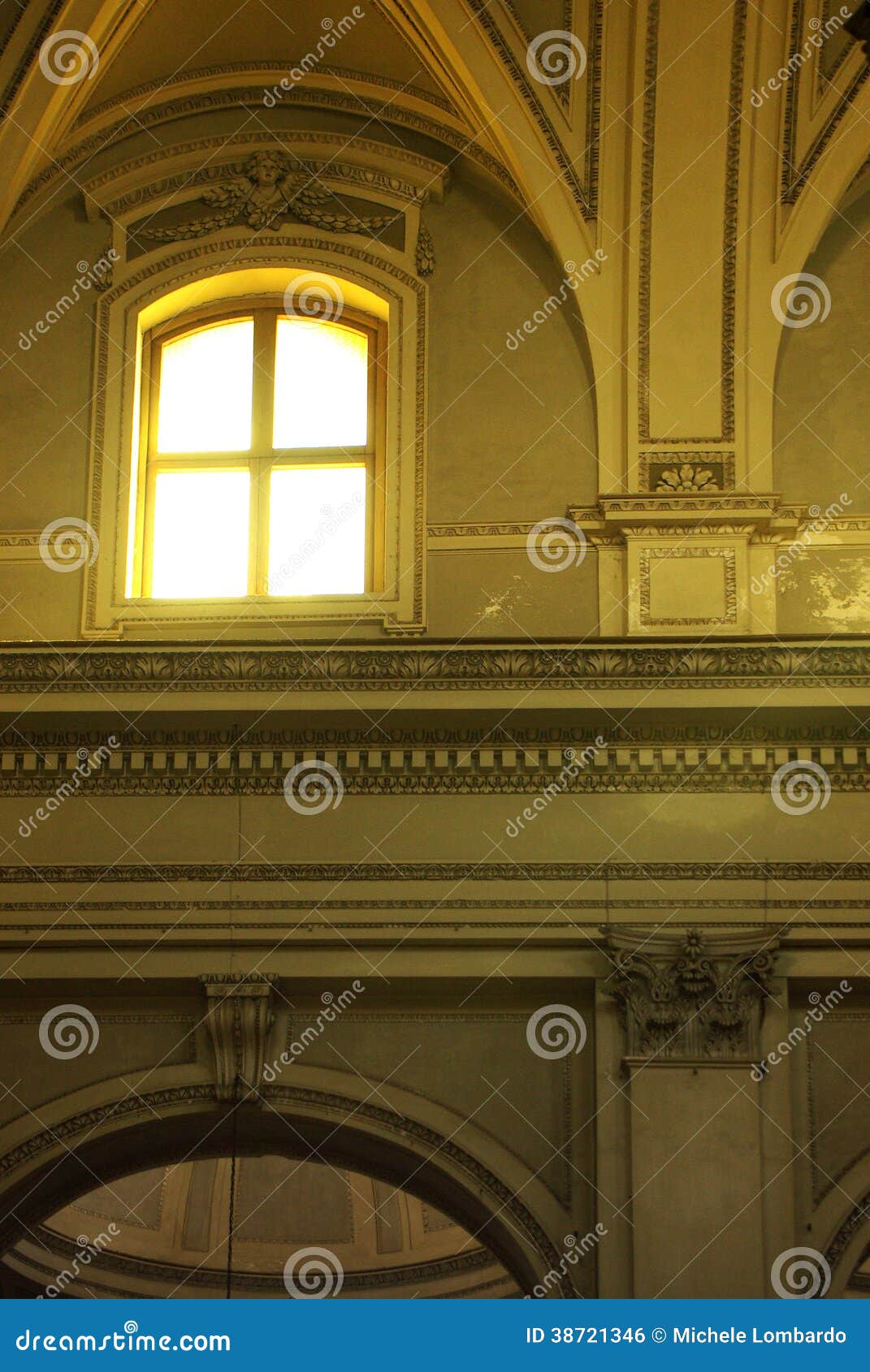 Interior of a church stock photo. Image of atmosphere - 38721346