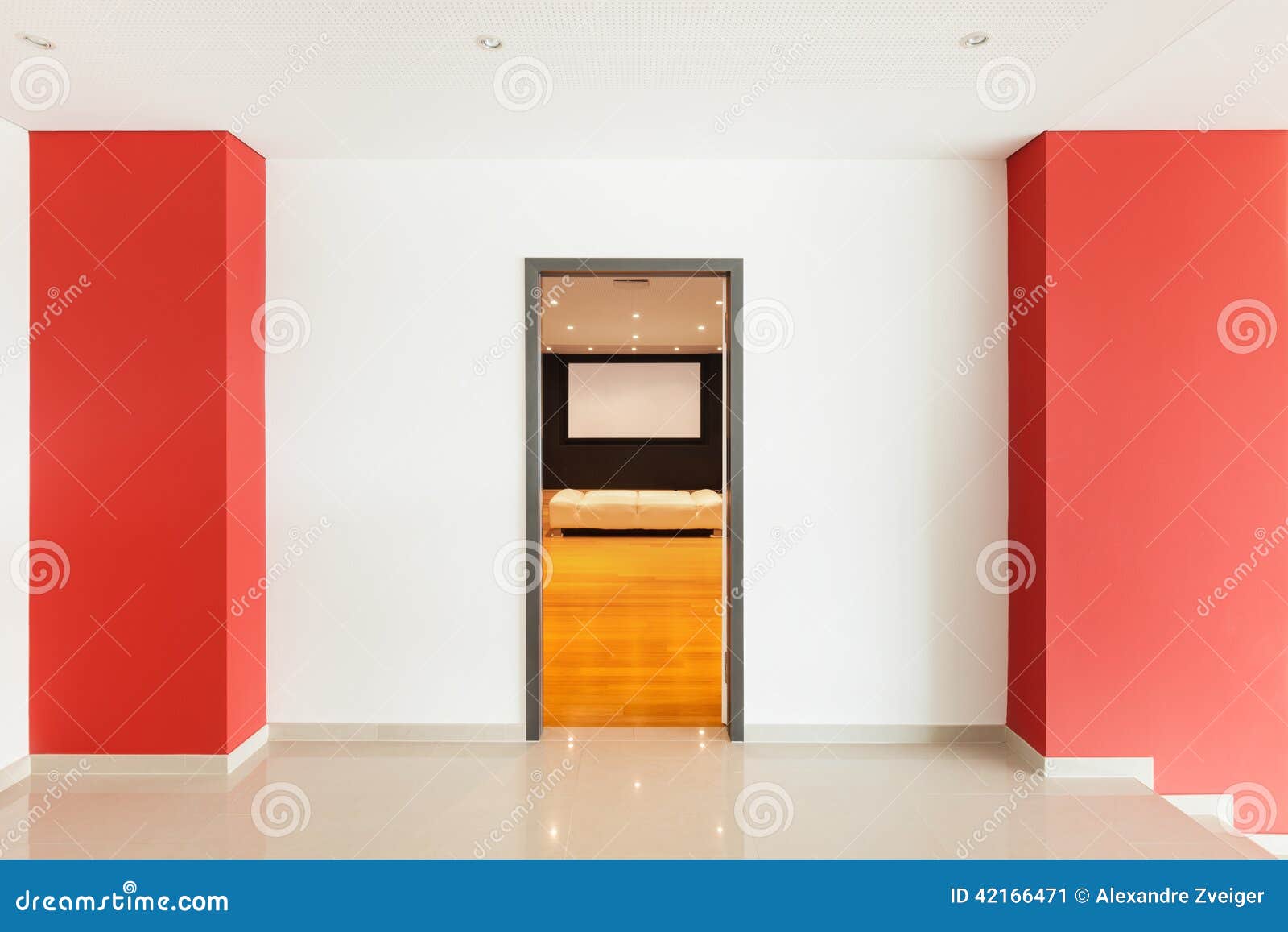 Interior, Cinema Da Entrada Imagem de Stock - Imagem de largamente ...