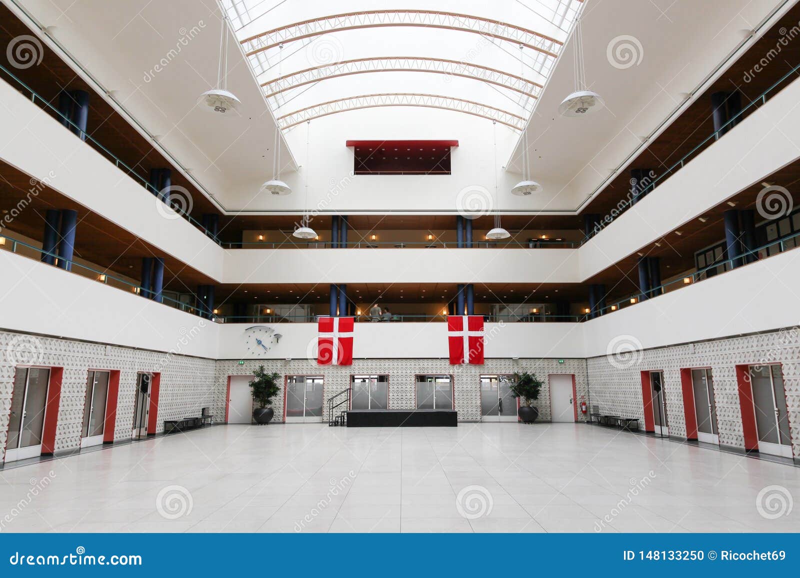 Interior of the City Hall of Odense in Denmark Editorial Image - Image ...