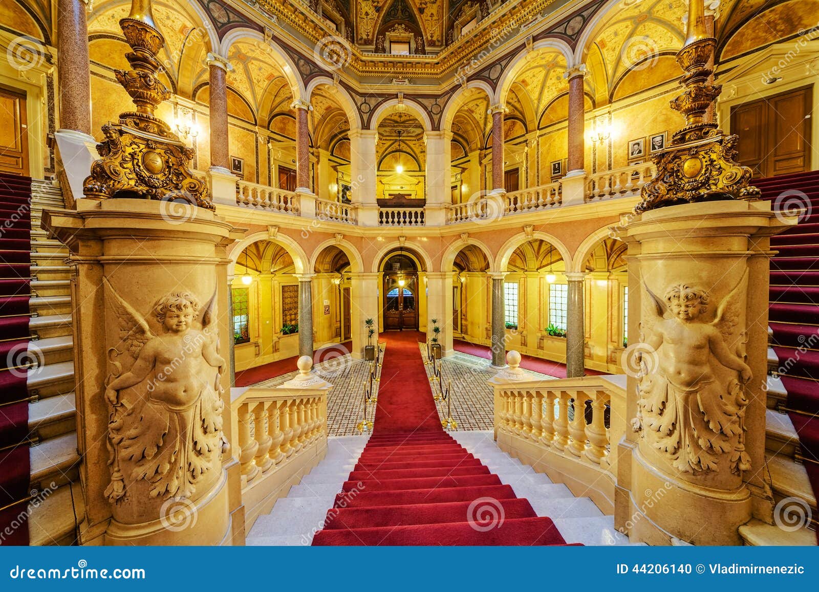 Interior of Classic Building Editorial Image - Image of classic, europe ...